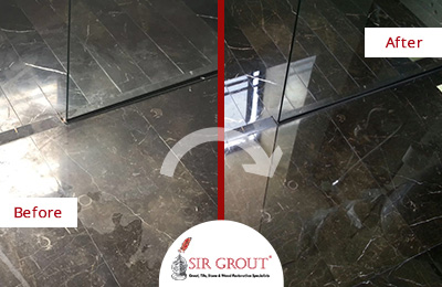 Marble Honing and Polishing: A Quick and Easy Solution for Etch Marks