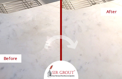 Marble Honing and Polishing: A Quick and Easy Solution for Etch Marks